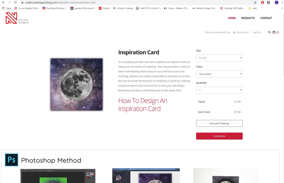 insp-card-site - Nonstop Printing